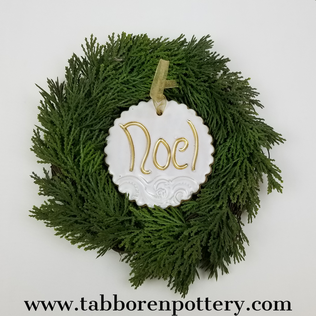 #310 Noel ornament | Tab Boren Pottery Wholesale Website