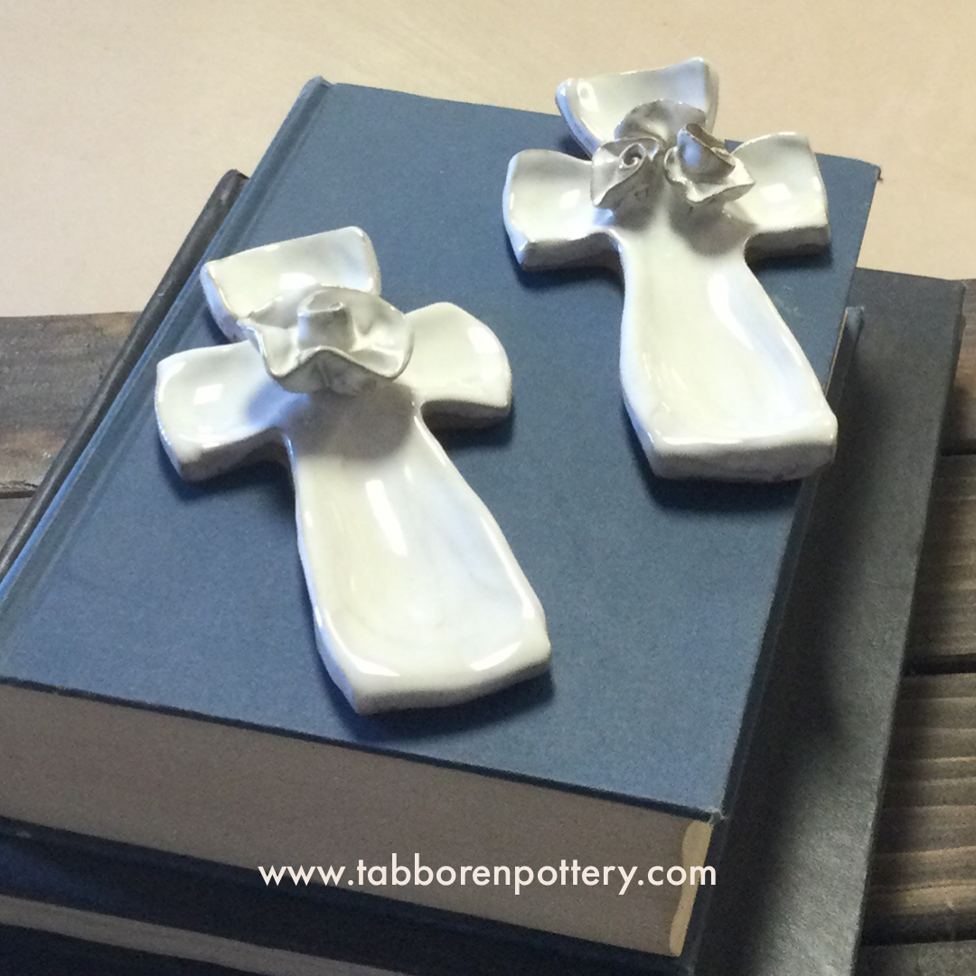 #89 Rose Cross | Tab Boren Pottery
