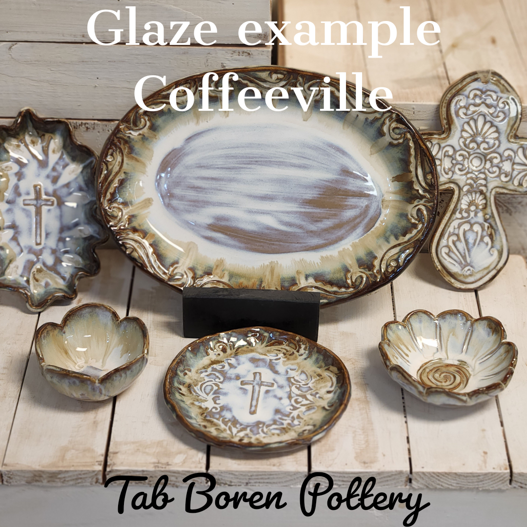 #168 Angel Plate | Tab Boren Pottery