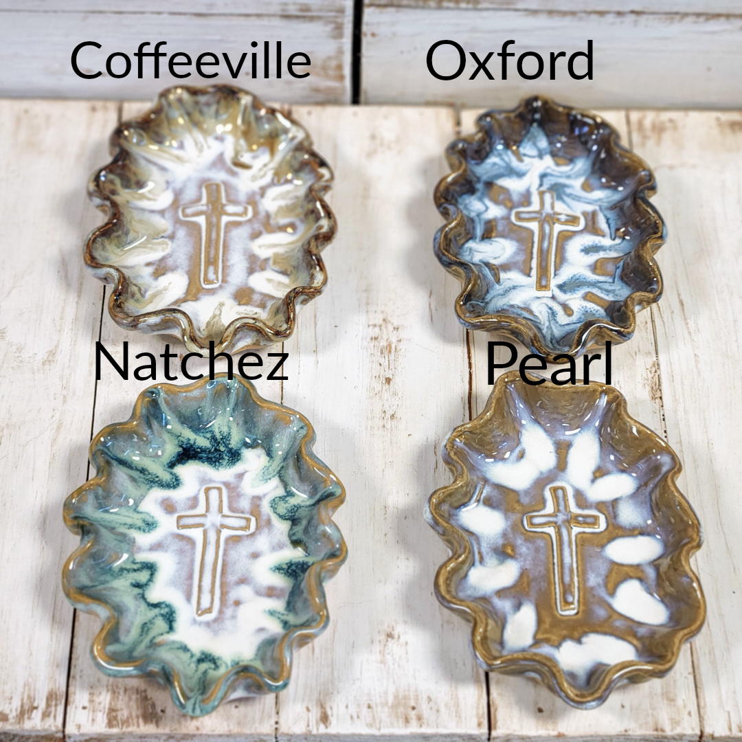 #236 Cross Dish | Tab Boren Pottery