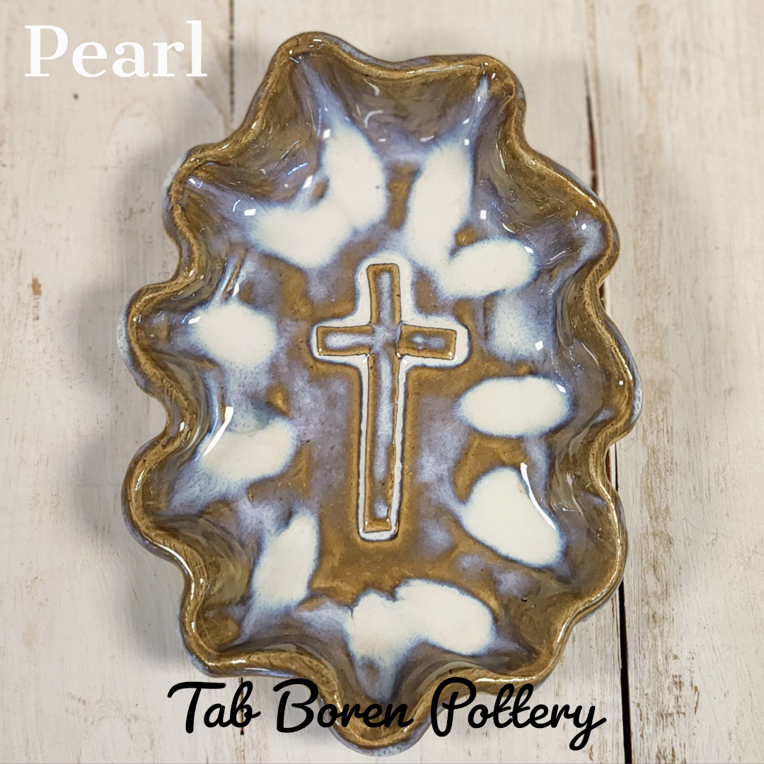 #236 Cross Dish | Tab Boren Pottery
