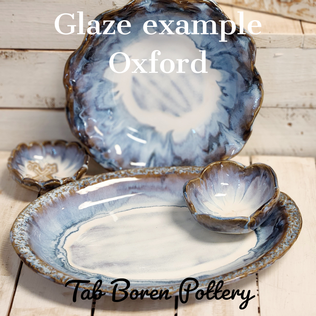 #169 Angel Plate | Tab Boren Pottery