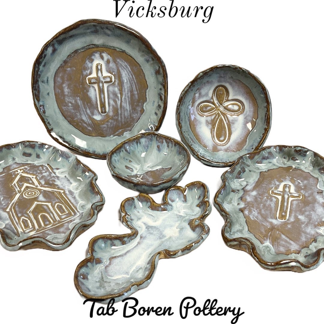 #354 Tiny flower dish | Tab Boren Pottery