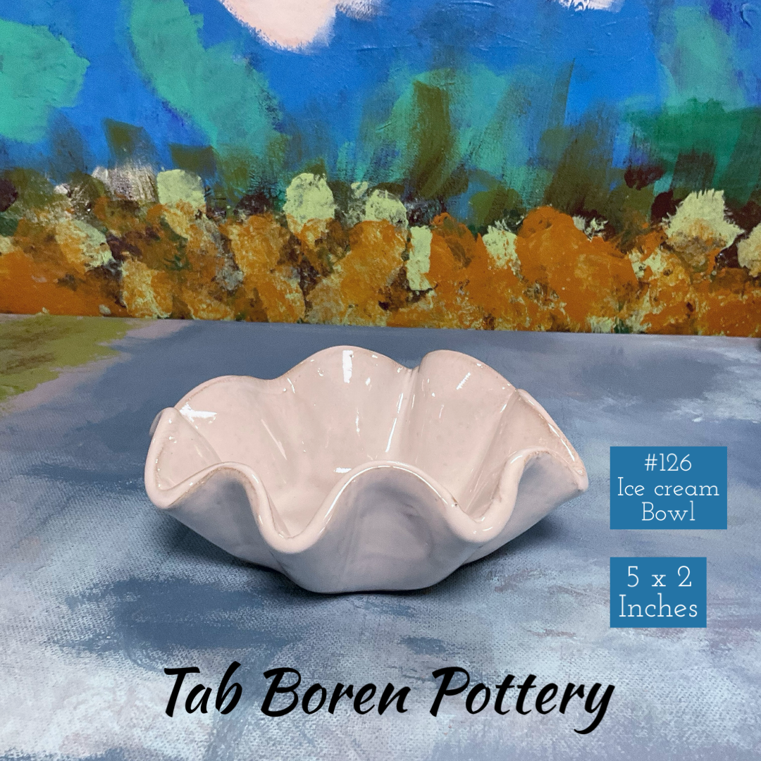 #126 Ice Cream Bowl | Tab Boren Pottery