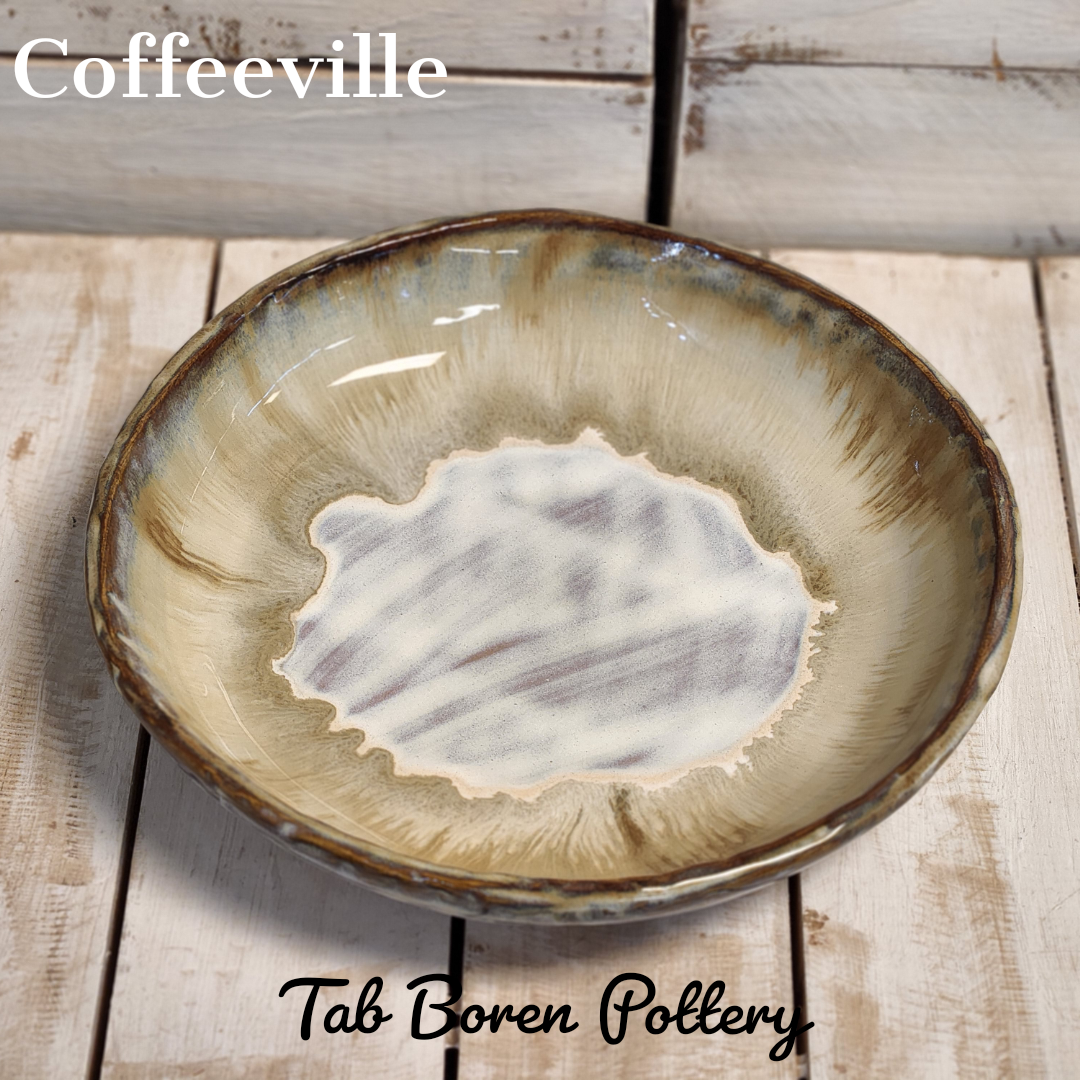#128 Serving Bowl | Tab Boren Pottery