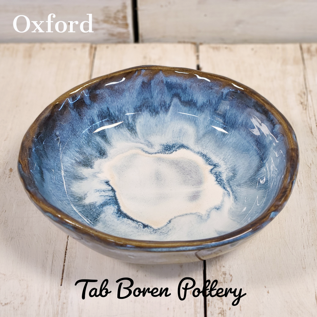 #129 Small Serving Bowl | Tab Boren Pottery